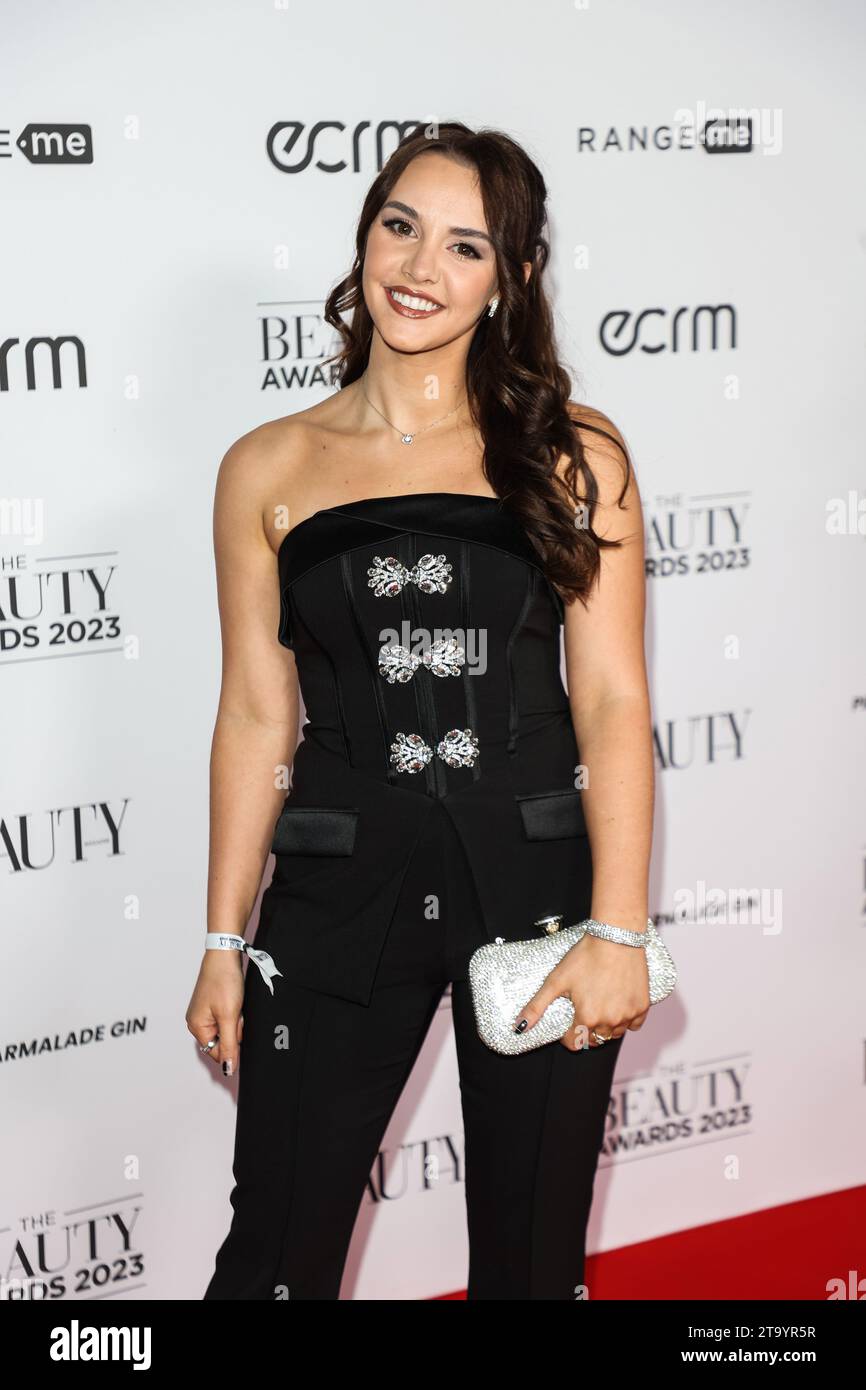 London, UK. 27th Nov, 2023. Mollie Winnard attends The Beauty Awards ...