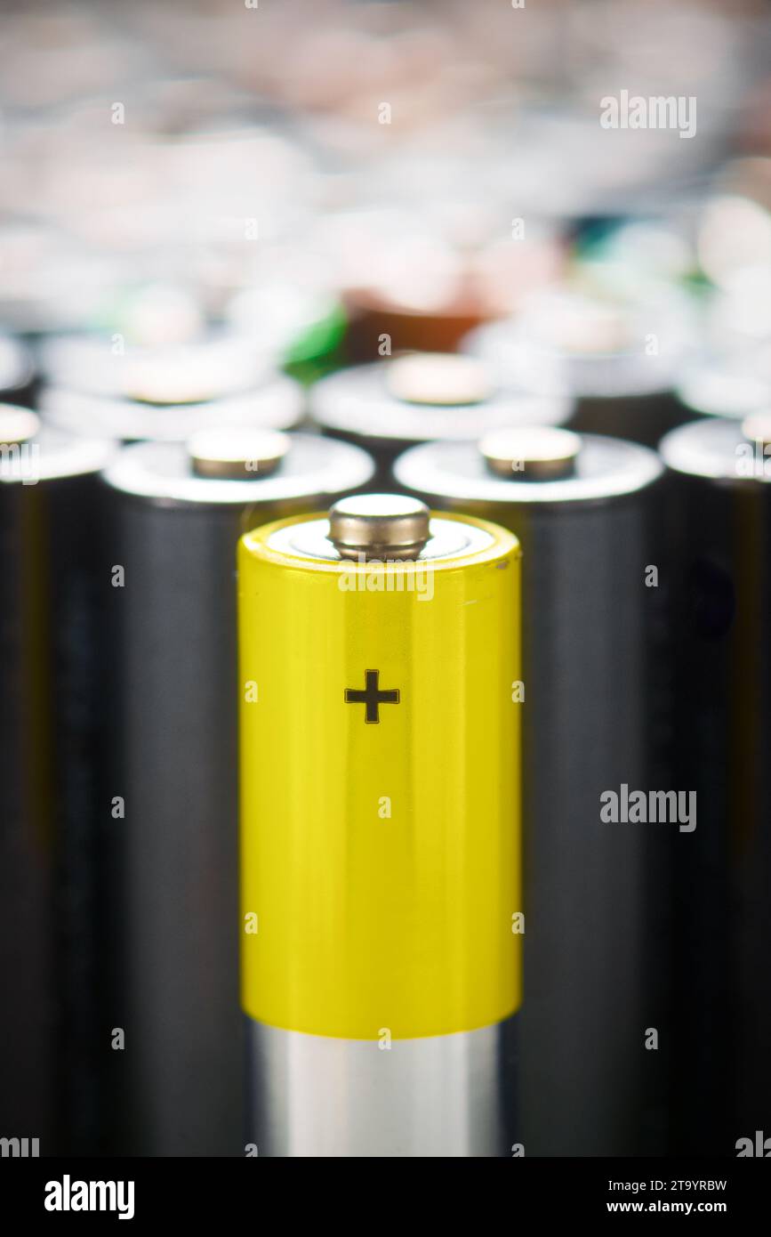 Battery recycling process hi-res stock photography and images - Alamy