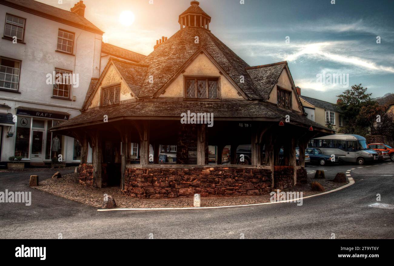 Dunster Wool Mill, Dunster, Somerset Stock Photo - Alamy