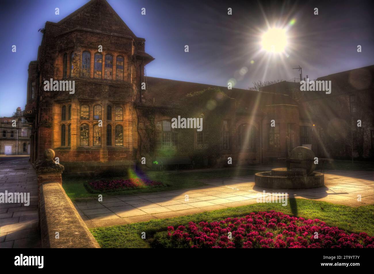 The Old Library Stock Photo - Alamy