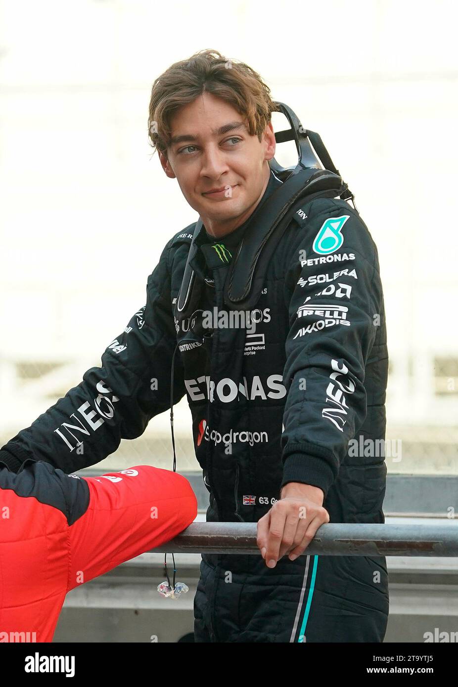George russell 2023 abu dhabi hi-res stock photography and images - Alamy