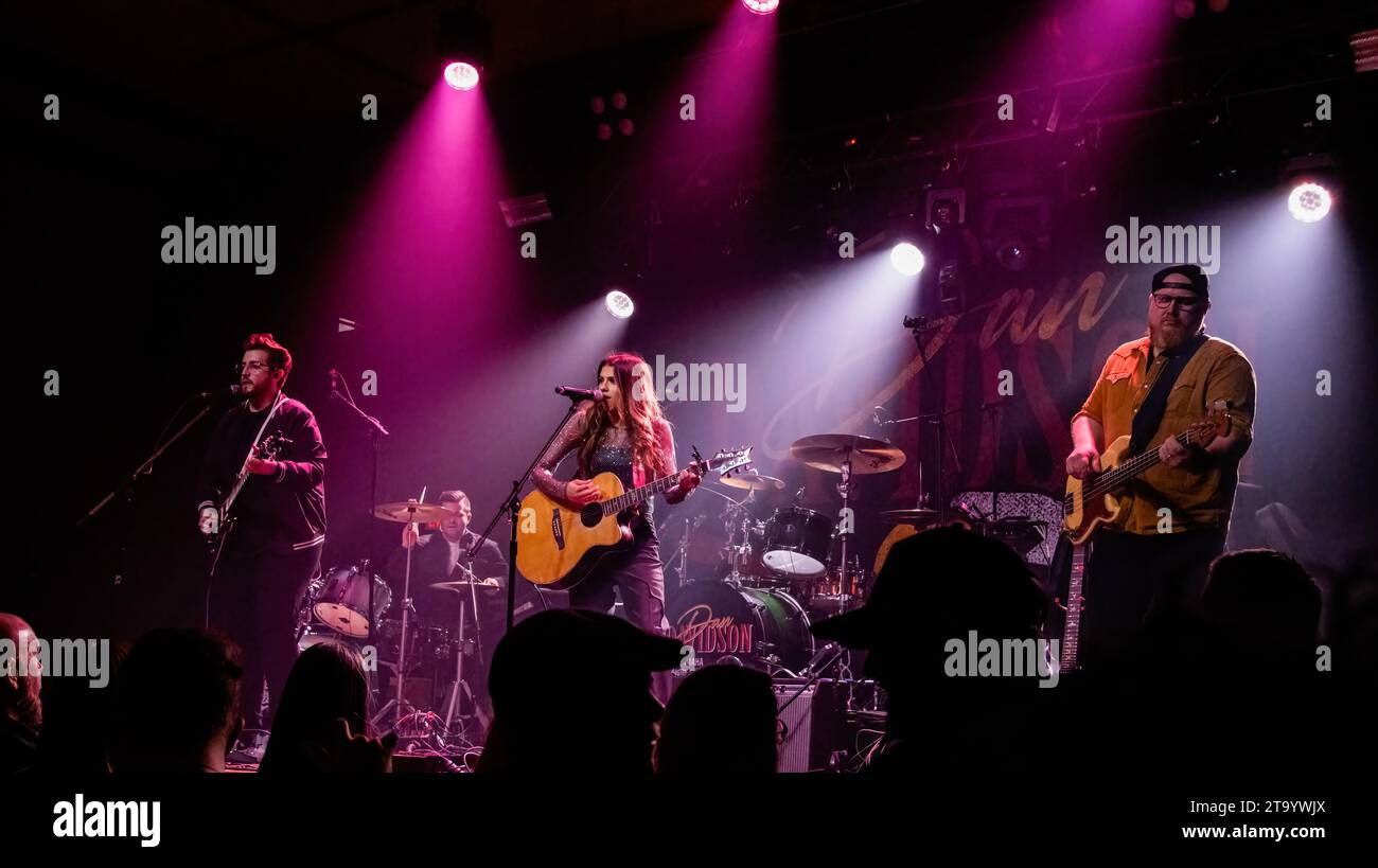 Canadian country music artist Hailey Benedict opens for Dan Davidson's ...