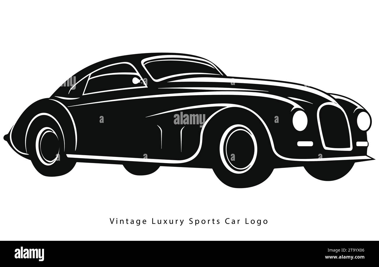 Classic automotive design Stock Vector Images - Alamy