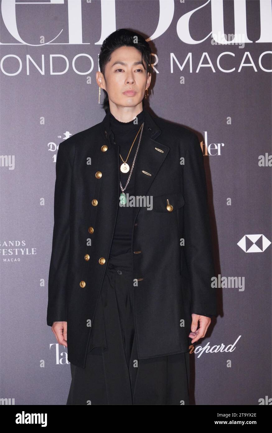 Taiwanese-American singer and actor Vanness Wu attends the 2023 Tatler Ball in Macau, China ...