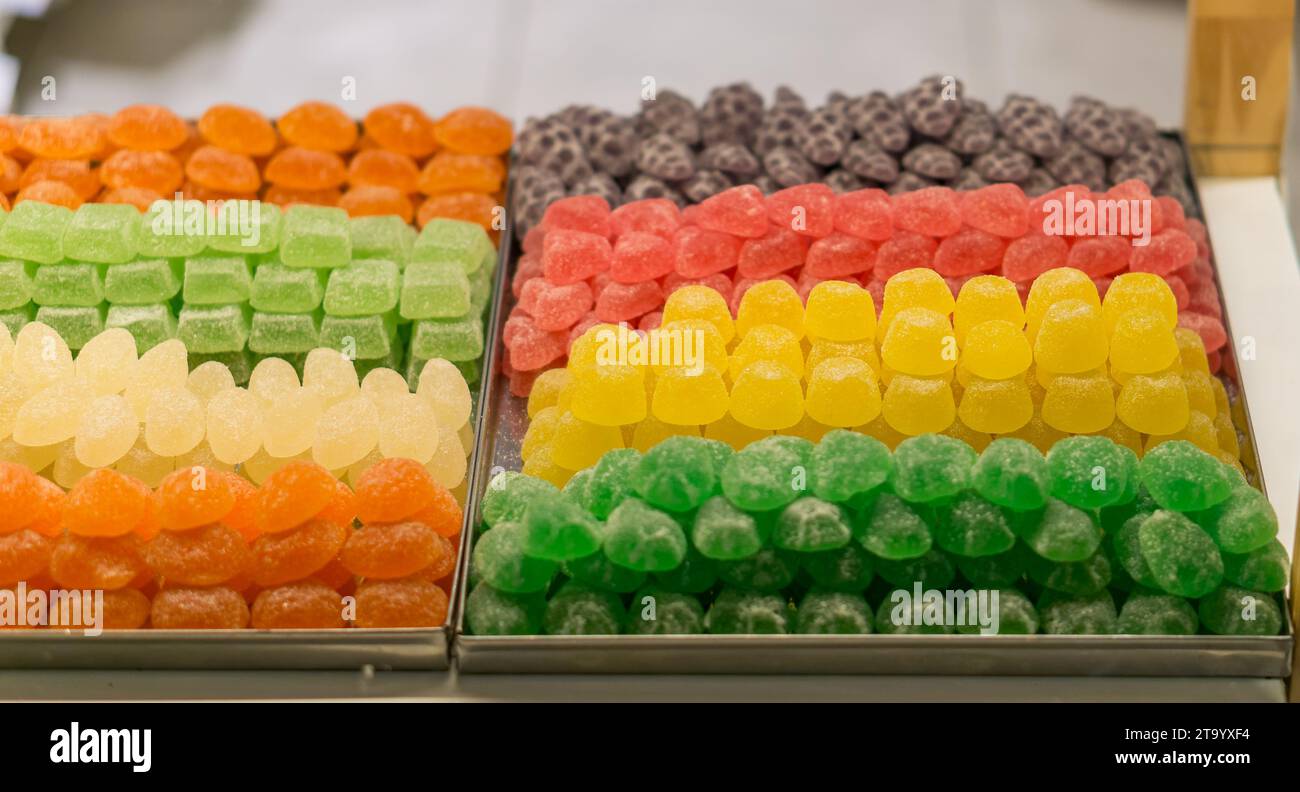 Various types of candy hi-res stock photography and images - Alamy