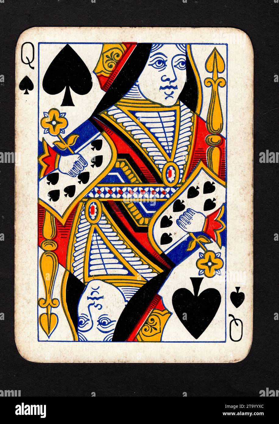 Queen Of Spades Card Number