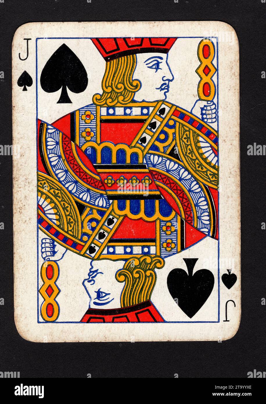 Jack of spades playing card hi-res stock photography and images - Alamy