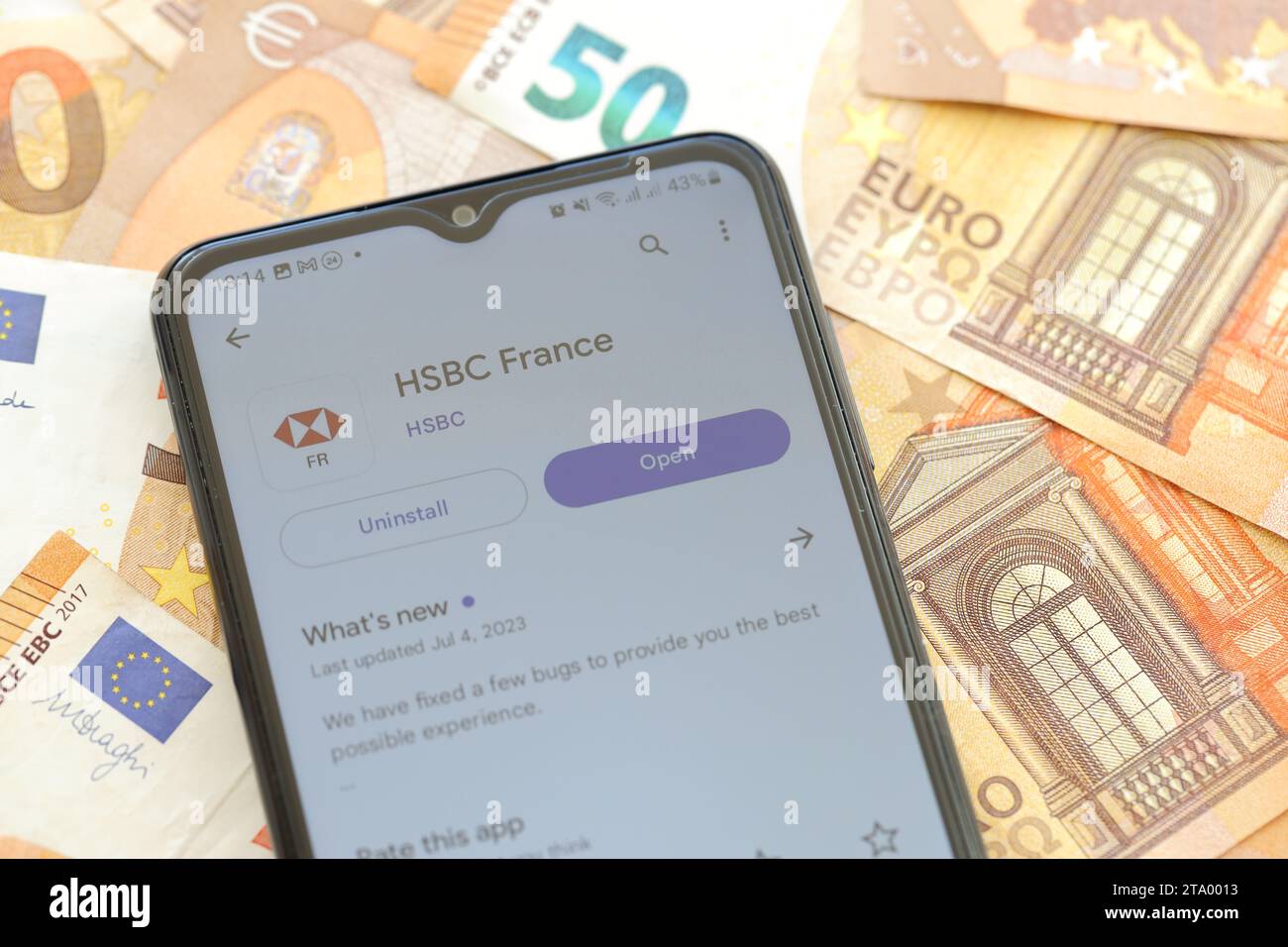 Hsbc app logo hi-res stock photography and images - Alamy