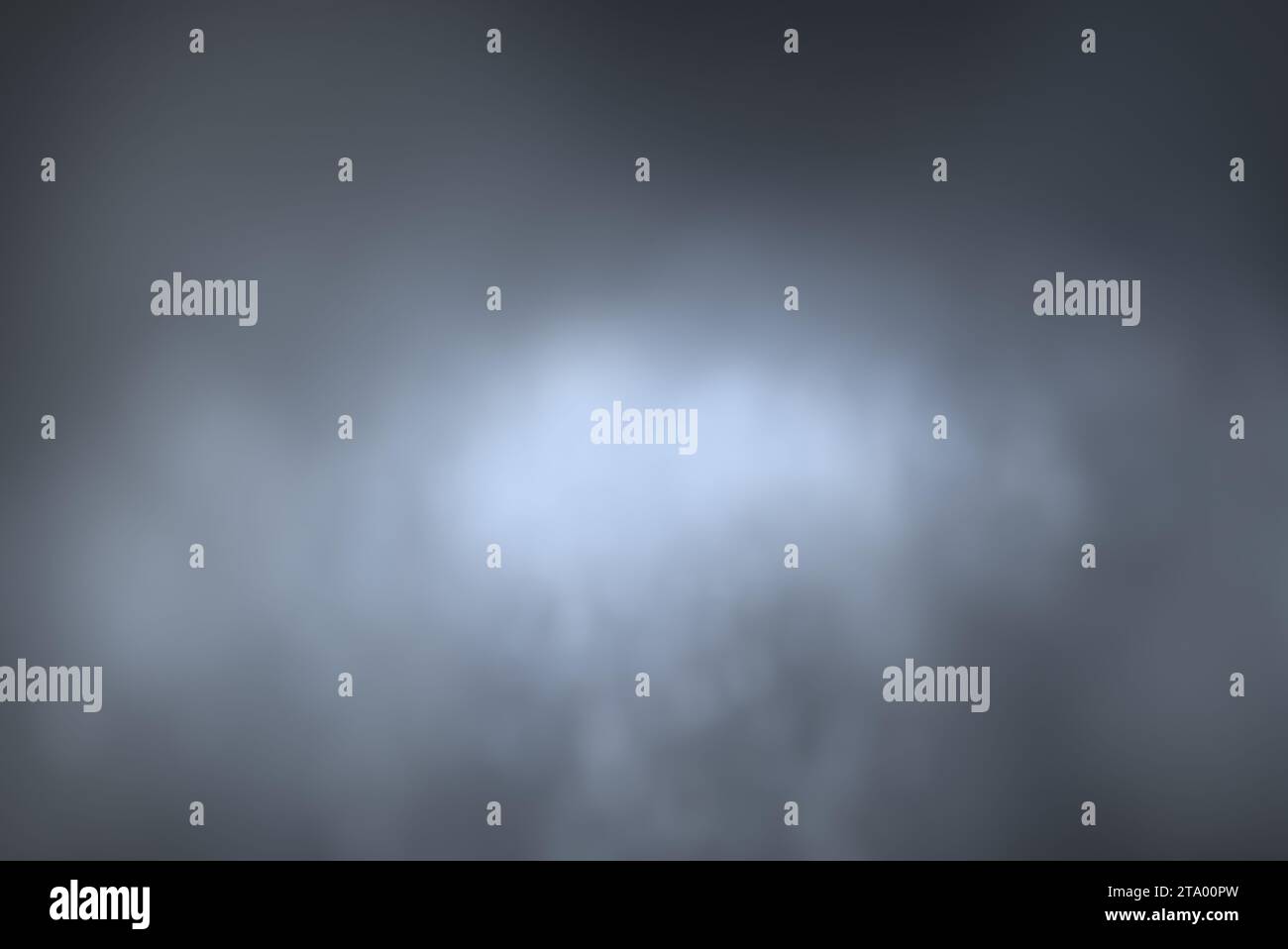 smoke slowly floating like fog or clouds through space against black ...