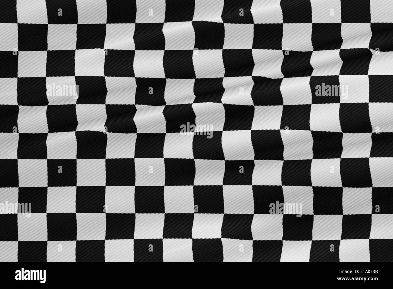 3D rendering, checkered flag, end race background, formula one ...