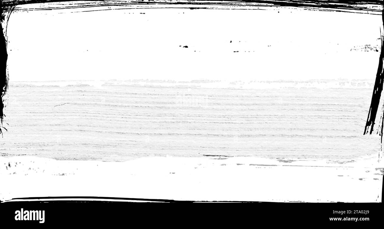 abstract paint brush stroke black and white transition background ...