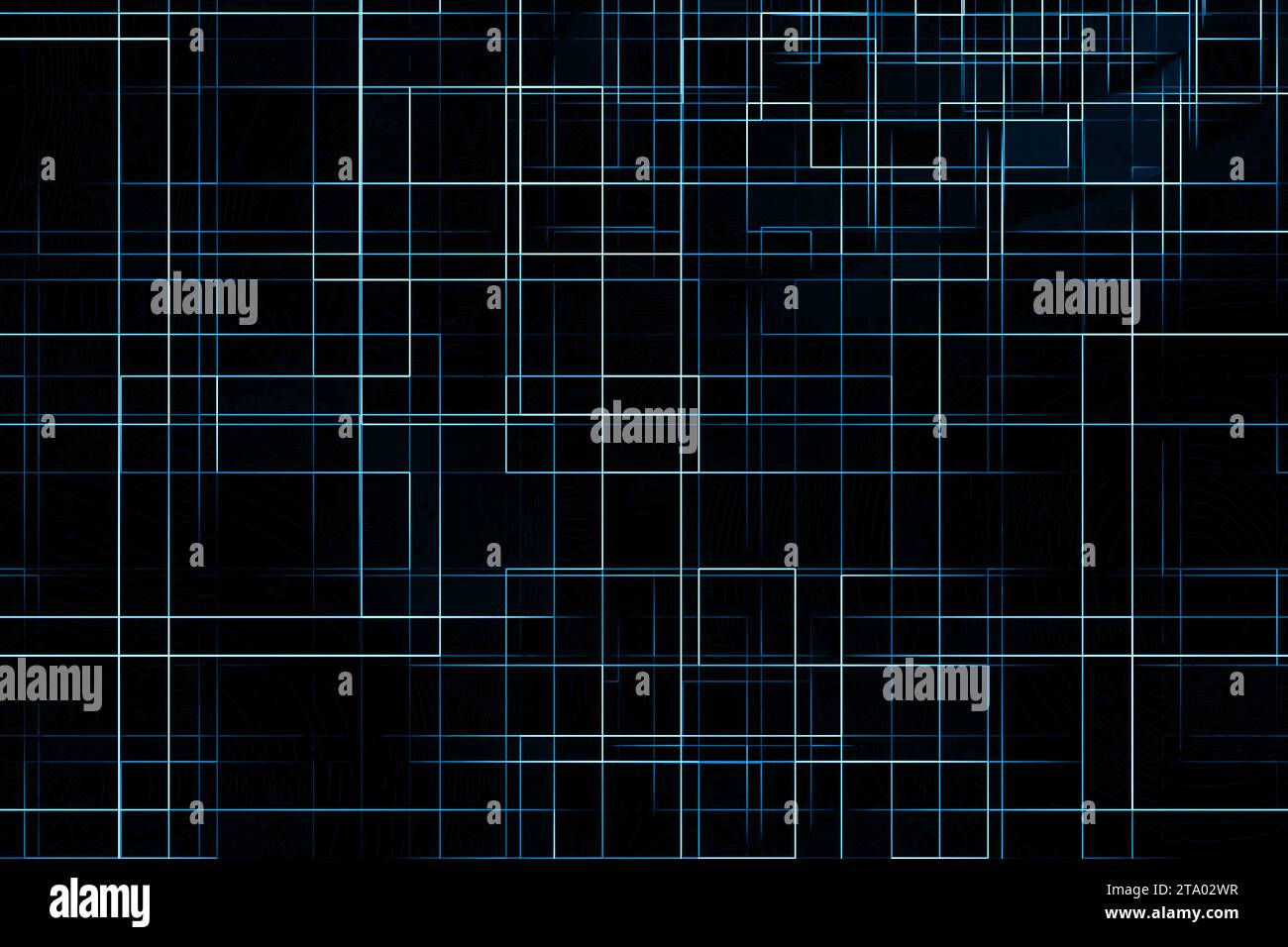 abstract digital vertical and horizontal elettric blue lines background ...