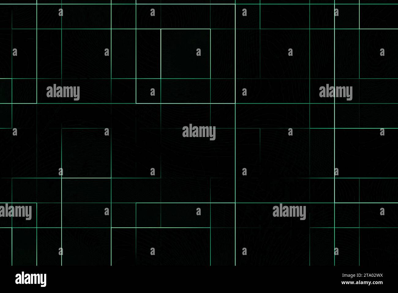 abstract digital vertical and horizontal elettric green lines ...