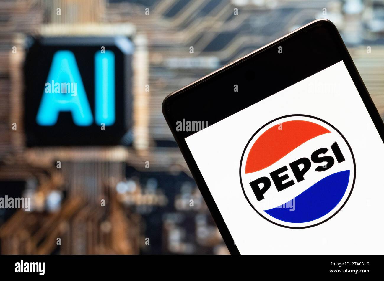 In this photo illustration, the carbonated soft drink with a cola ...