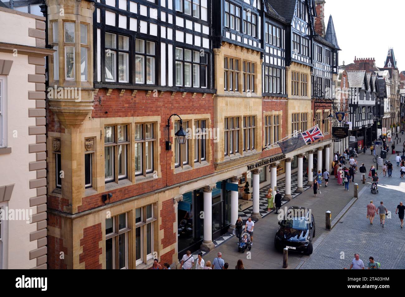 The Chester Grosvenor Hotel (1863-1865) Luxury Chester Grosvenor Hotel ...