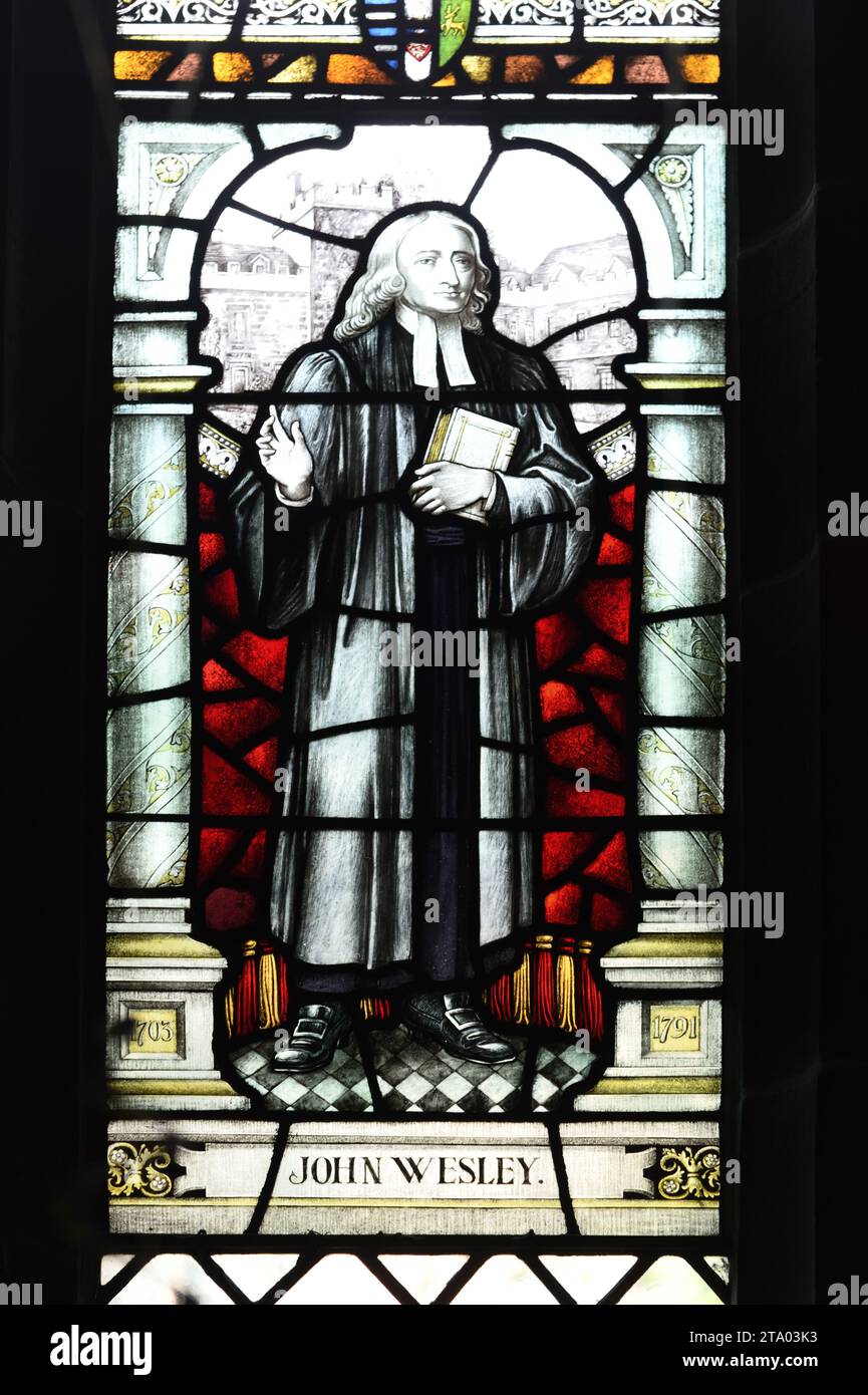 Full-length Portrait of John Wesley (1703-1791) English Clergyman ...