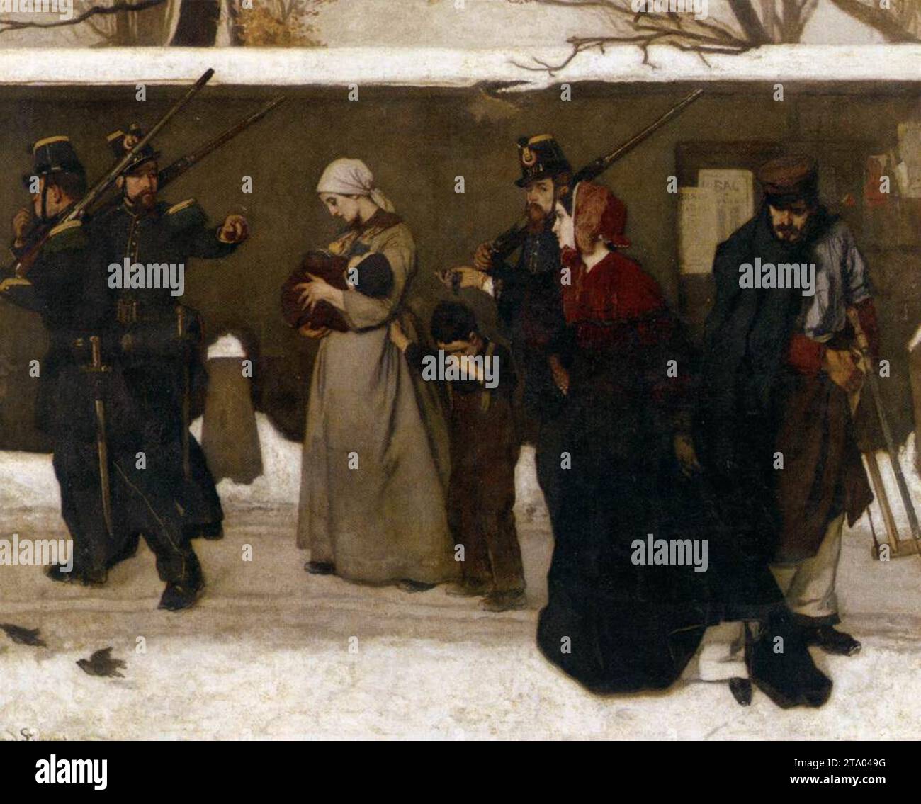 What Is Known as Vagrancy 1855 by Alfred Stevens Stock Photo - Alamy