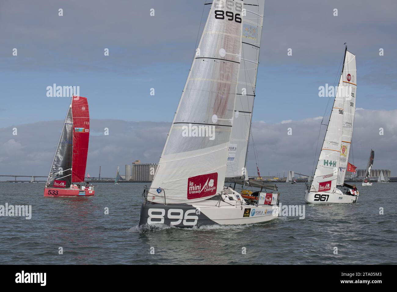 Adrien Bernard (896) during the Mini Transat La Boulangere 2019, Class ...
