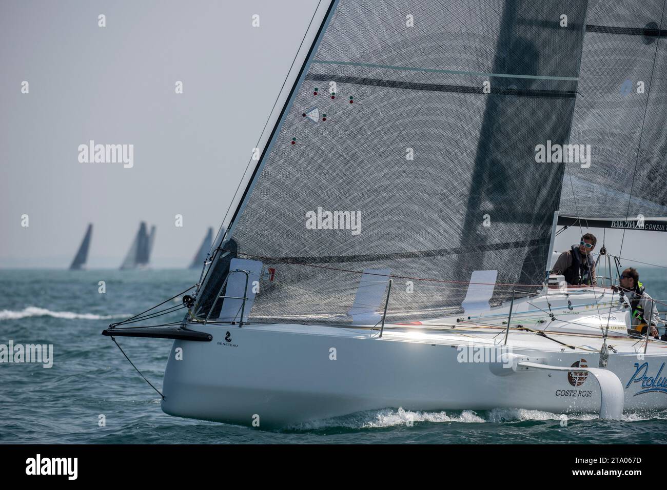 Start fleet class Figaro Beneteau 3, Benoit HOCHART / Pierre COLOMBEL ...