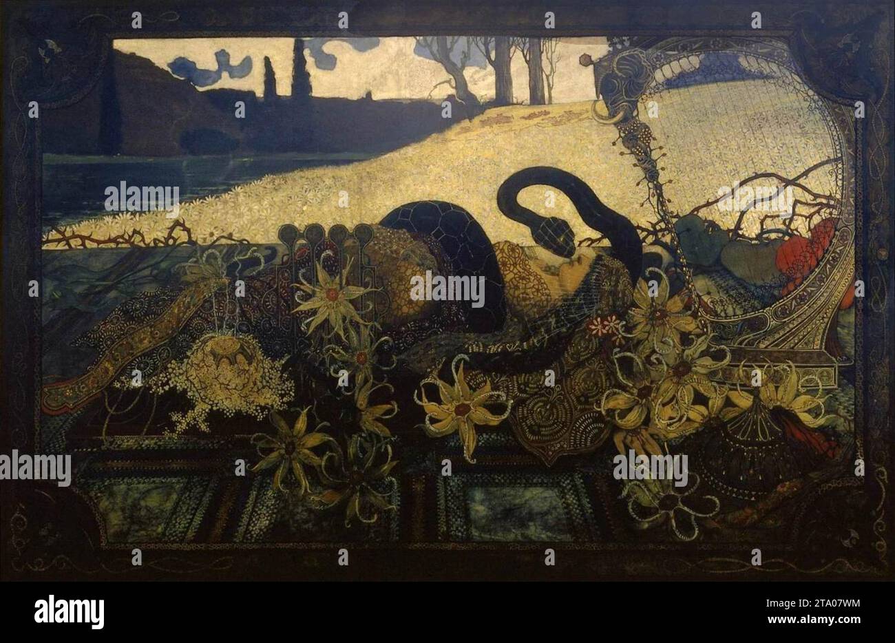 Salammbô c. 1894 by Carl Strathmann Stock Photo - Alamy