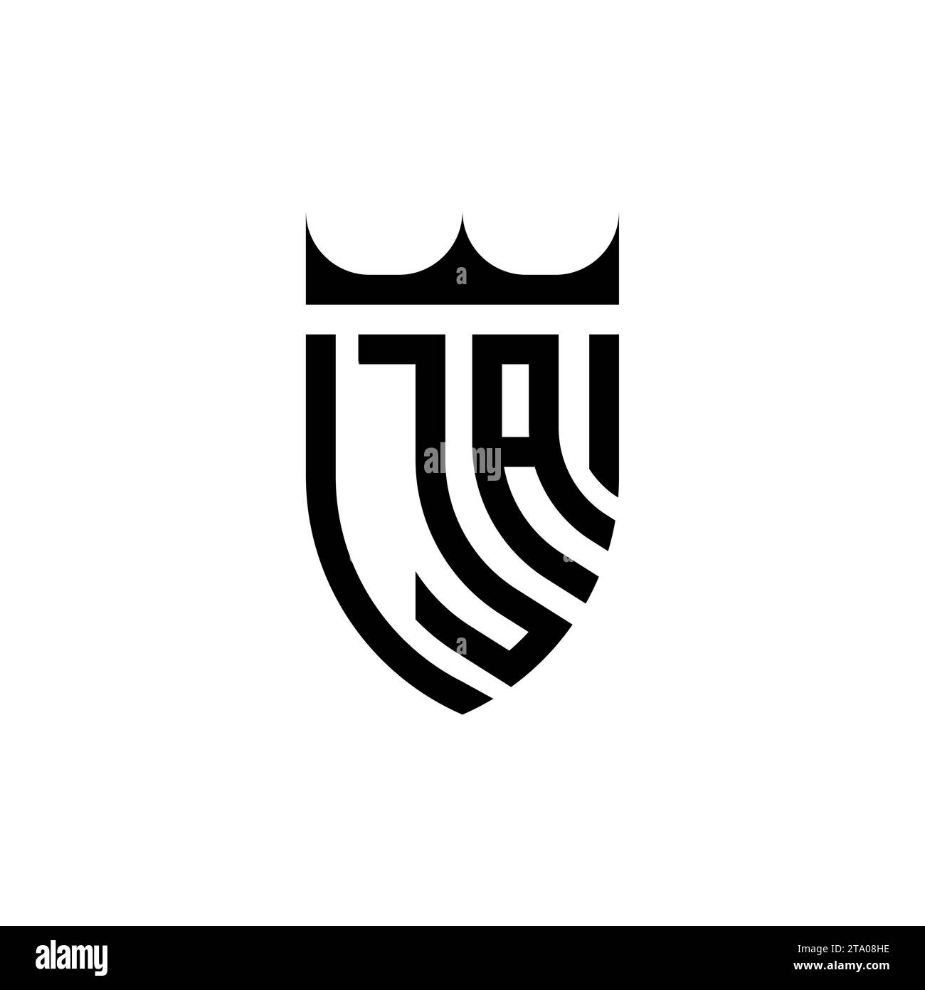 JA Luxury initial logo letters in high quality professional design that ...