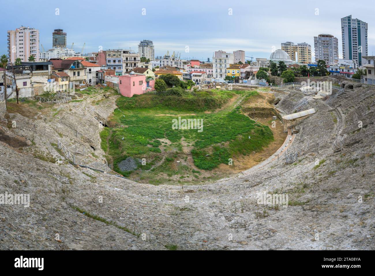 Durres roman amphitheatre hi-res stock photography and images - Alamy