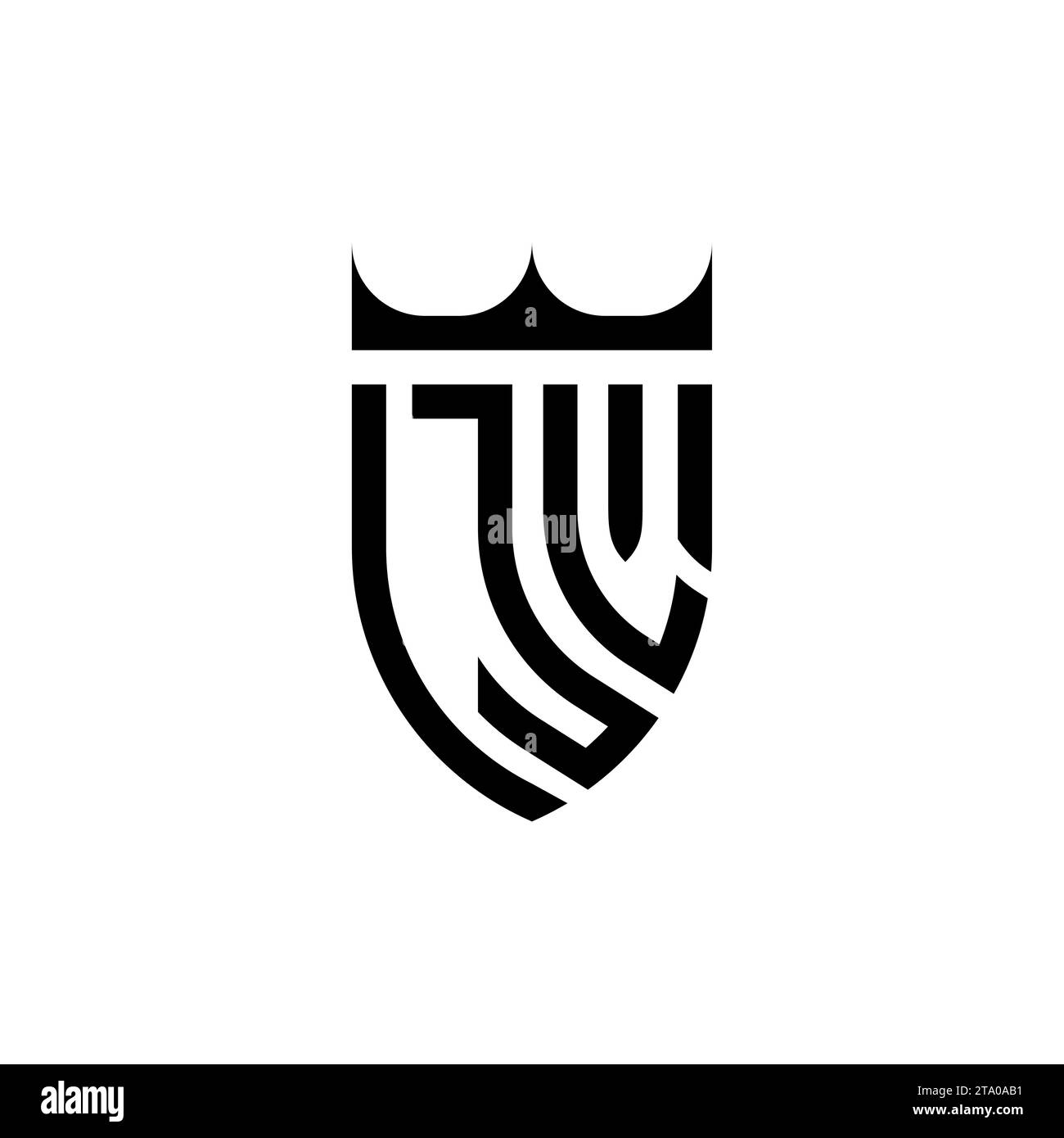 JL Luxury initial logo letters in high quality professional design that ...