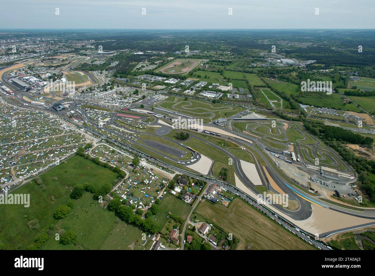 Le mans circuit aerial hi-res stock photography and images - Alamy