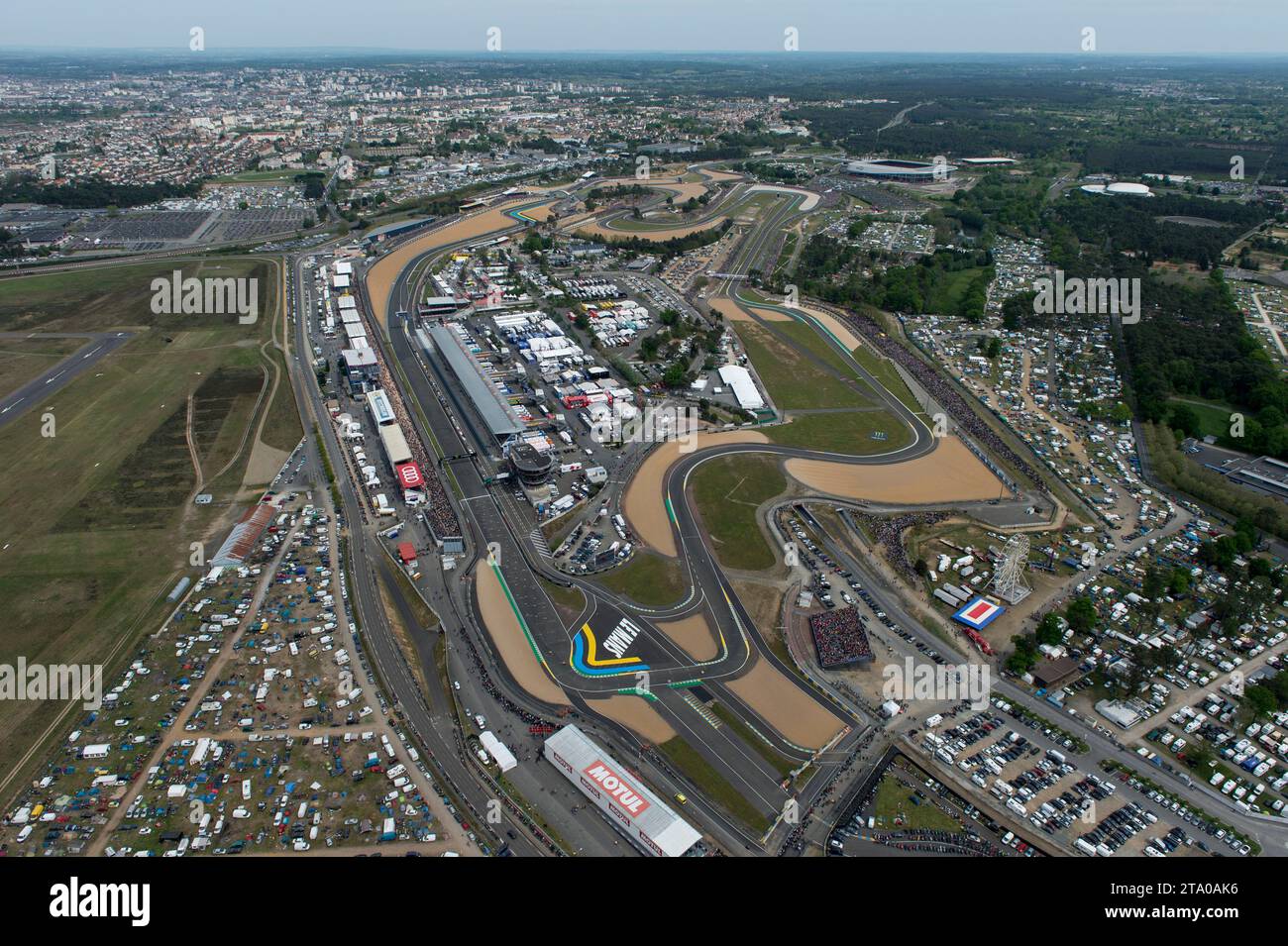 Le mans circuit aerial hi-res stock photography and images - Alamy