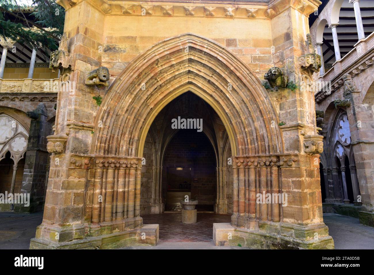 Veruela Abbey (Real Monasterio de Santa María de Veruela), cistercian ...