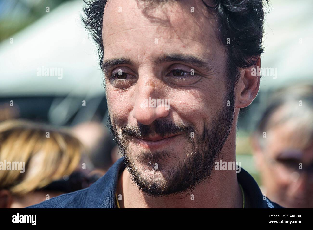 Louis Burton, skipper of the monohull Bureau Vallee, Imoca category ...