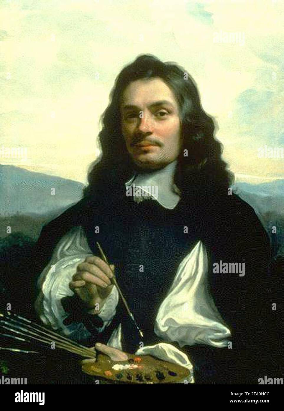 Self-Portrait c. 1656 by Michiel Sweerts Stock Photo - Alamy