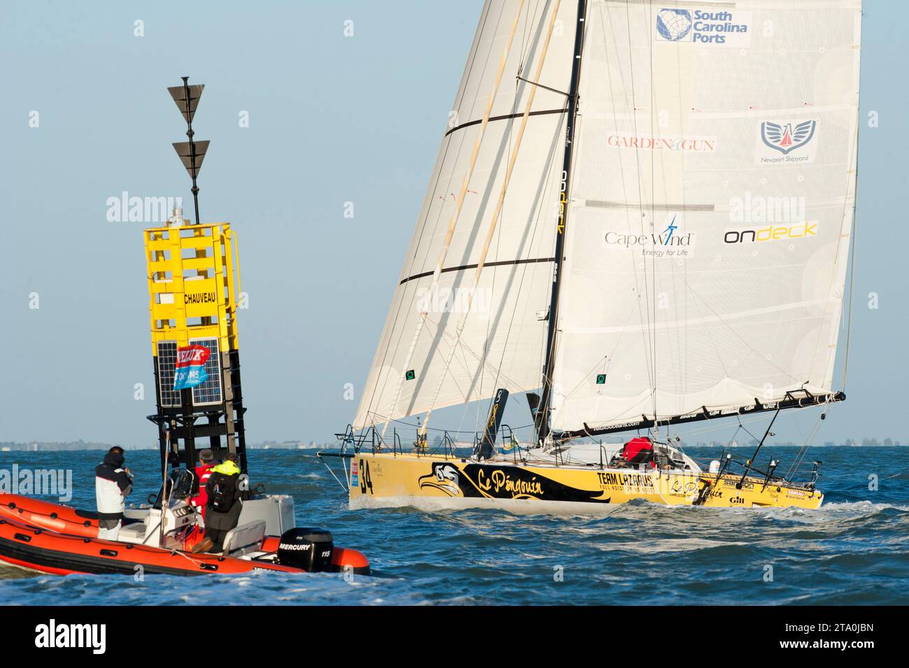 SAILING - VELUX 5 OCEANS 2011 ARRIVAL - LA ROCHELLE (FRA) - 27/05/2011 ...
