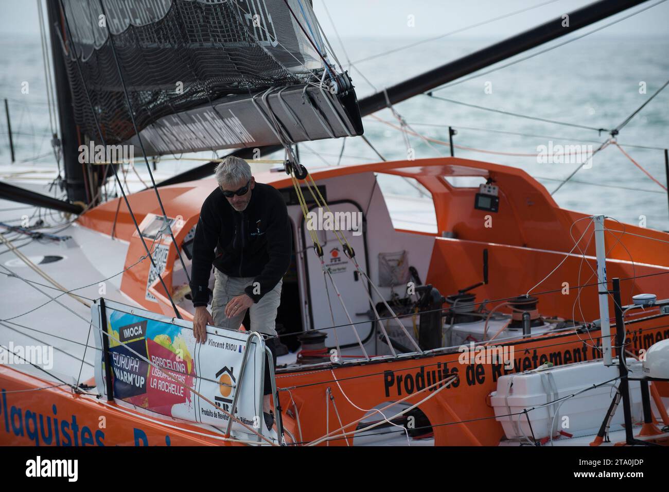 SAILING - EUROPA WARM-UP 2012 - Arrivée Stage 2 - Cascais - La Rochelle ...