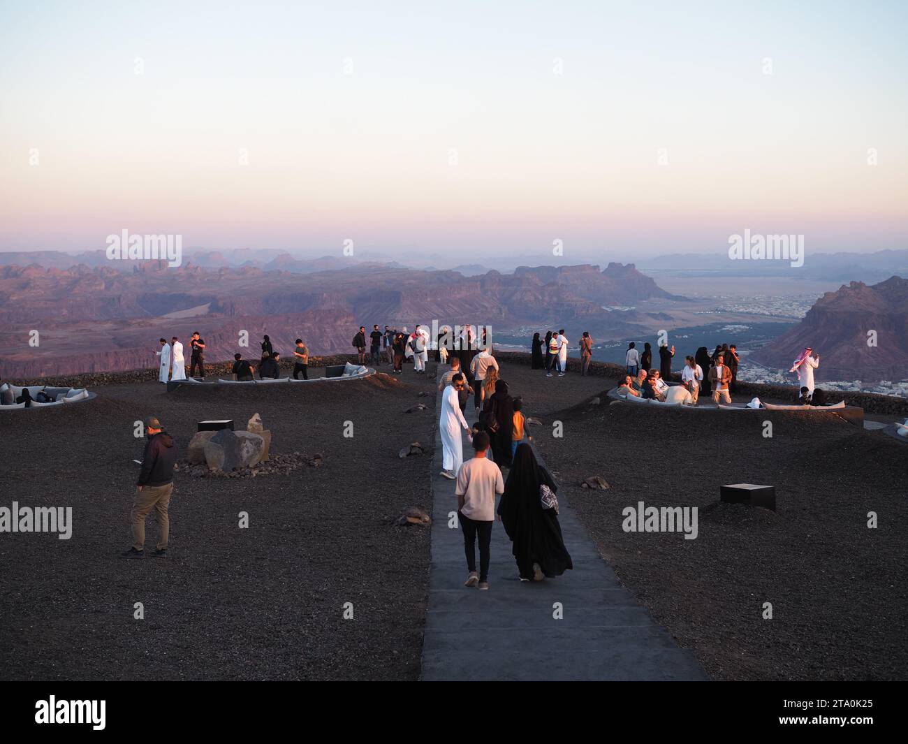 Harrat Viewpoint, AlUla, Saudi Arabia Stock Photo - Alamy