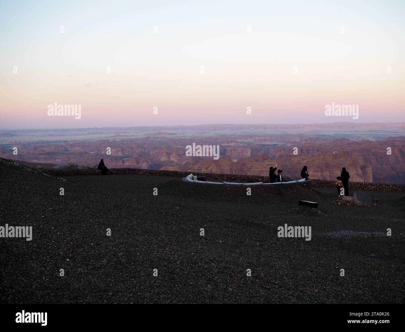 Harrat Viewpoint, AlUla, Saudi Arabia Stock Photo - Alamy