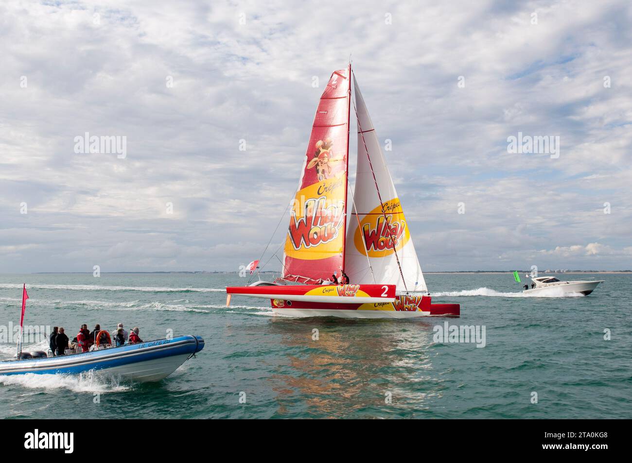 SAILING - MULTI 50 - VENDEE SAINT-PETERSBOURG 2010 - ST-GILLES CROIX DE ...