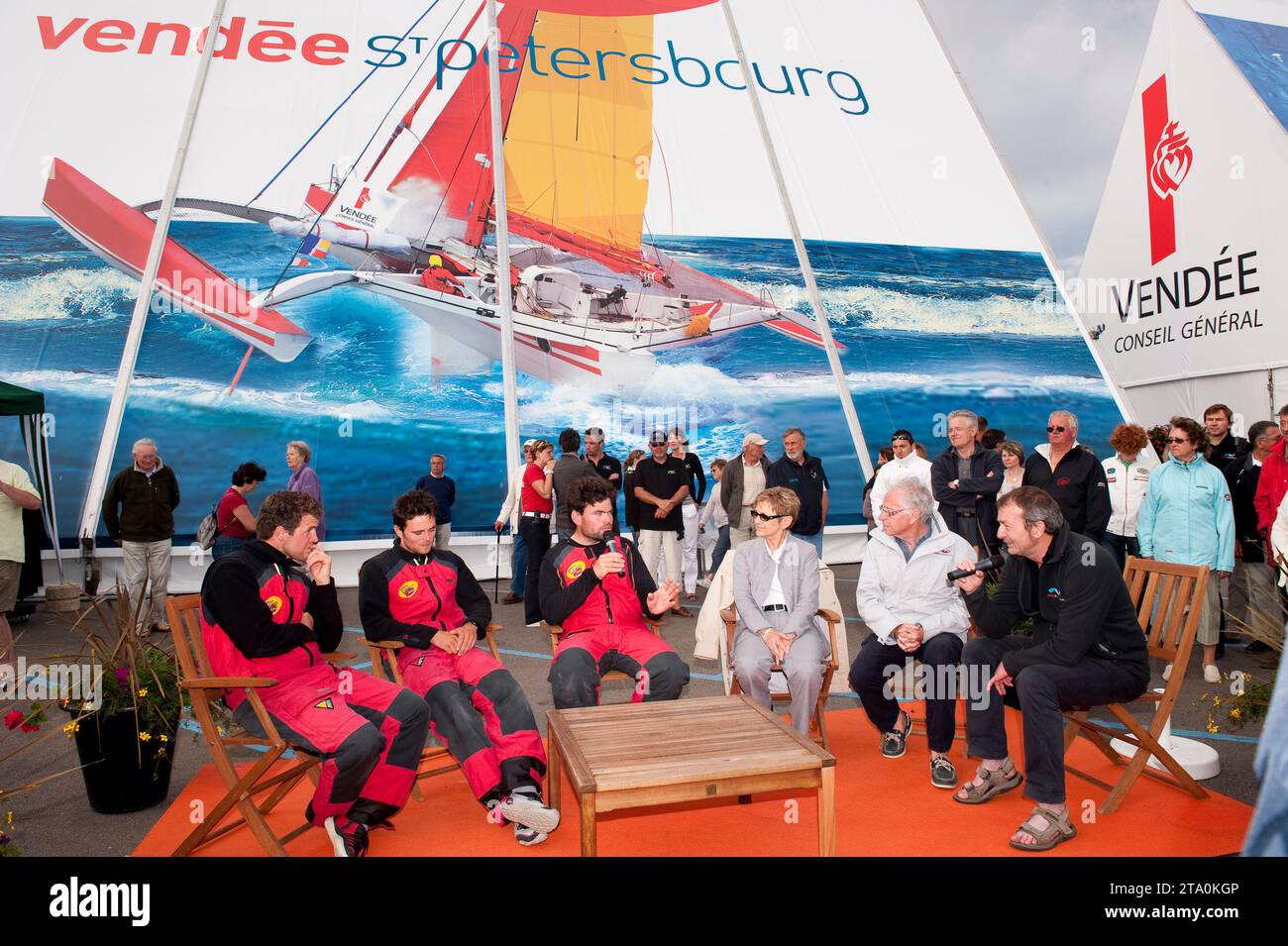 SAILING - MULTI 50 - VENDEE SAINT-PETERSBOURG 2010 - ST-GILLES CROIX DE ...