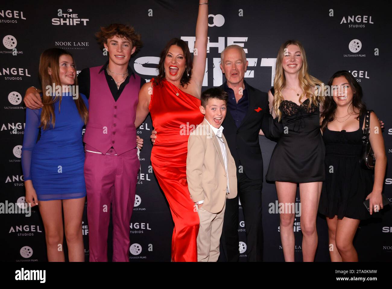 Los Angeles, Ca. 27th Nov, 2023. Ruve McDonough, Neal McDonough, Family ...