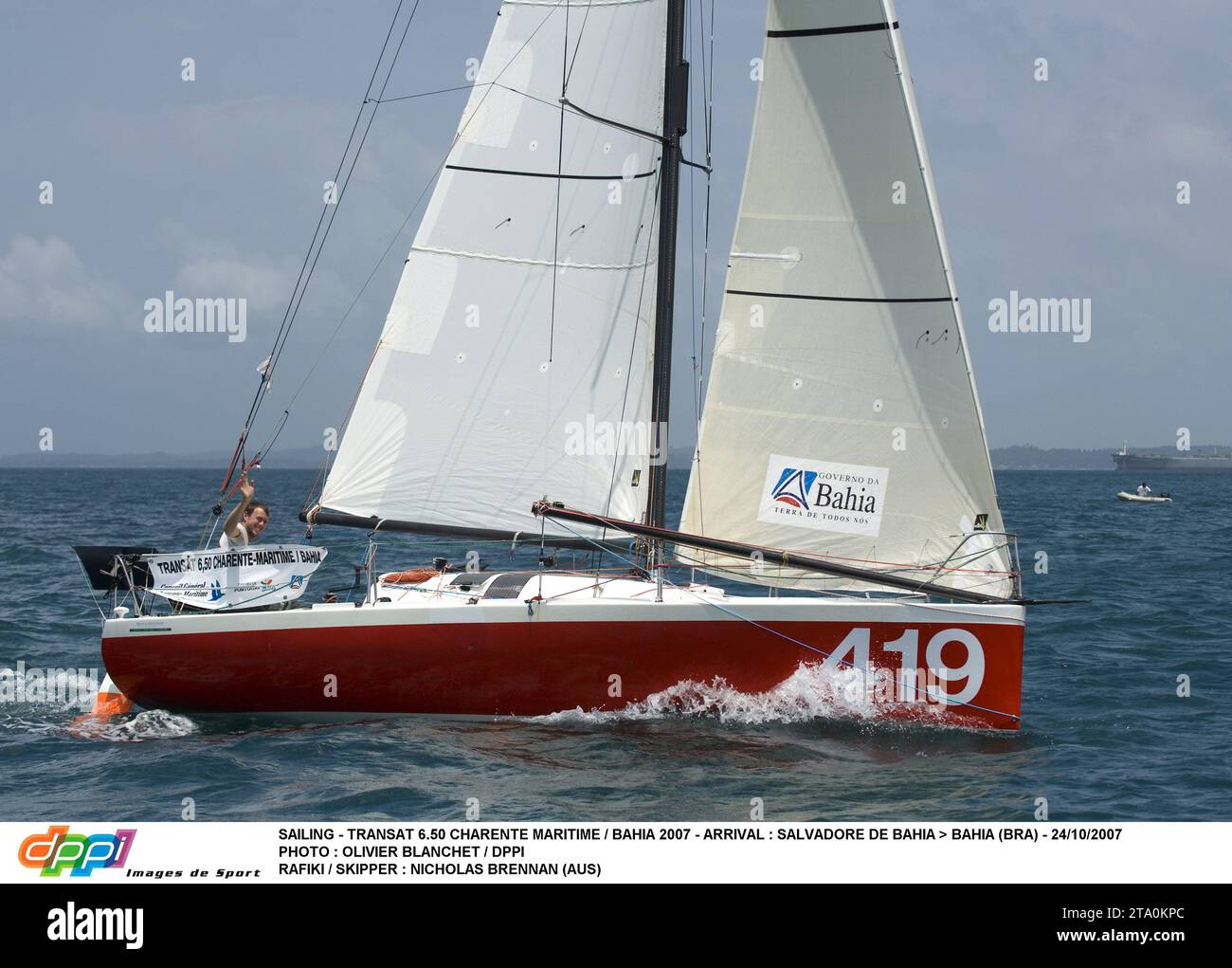 SAILING - TRANSAT 6.50 CHARENTE MARITIME / BAHIA 2007 - ARRIVAL ...