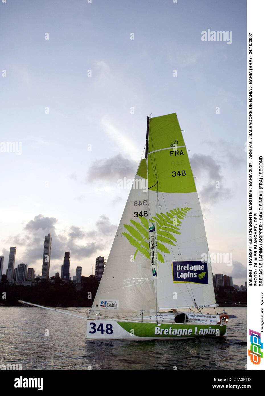 SAILING - TRANSAT 6.50 CHARENTE MARITIME / BAHIA 2007 - ARRIVAL ...