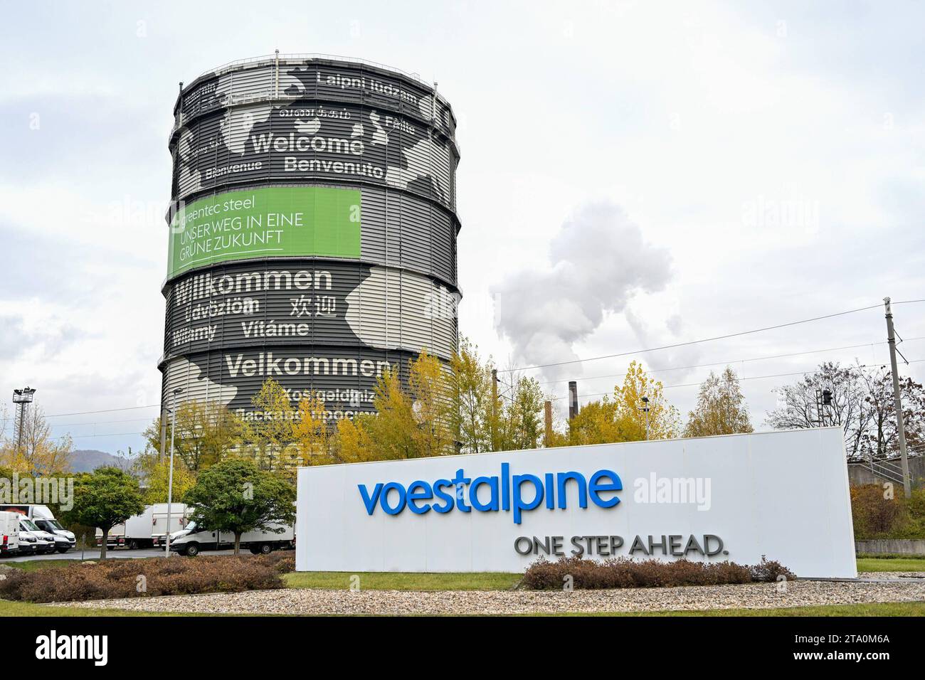 Voest Alpine Stahlstrasse 21.11.2023, Voest Alpine, AUT, Stahlstrasse ...