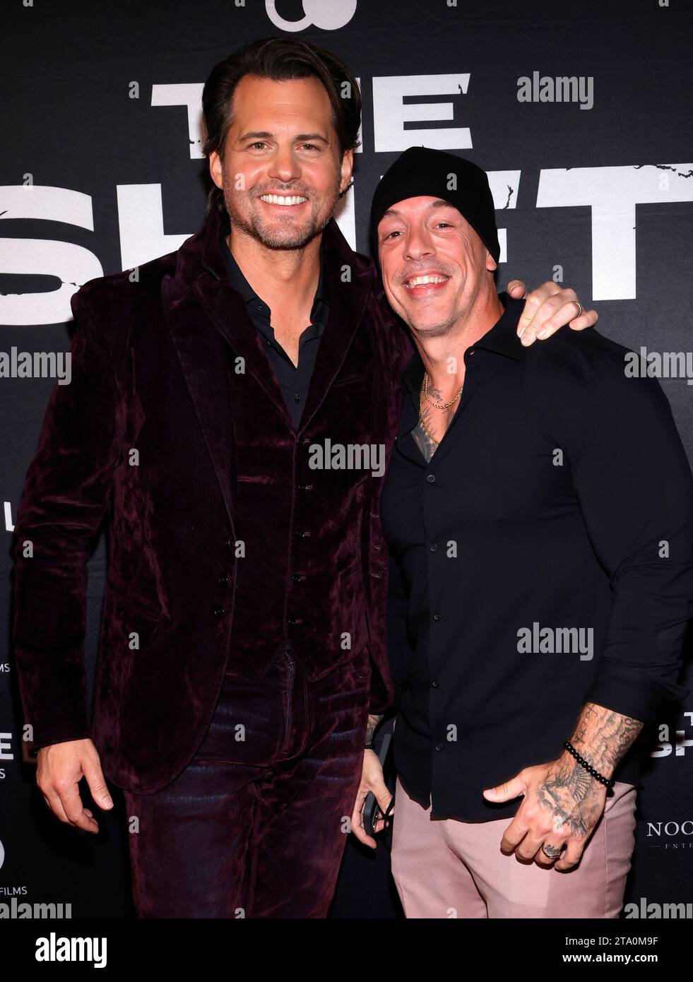 Los Angeles, Ca. 27th Nov, 2023. Kristoffer Polaha, Kevin Lawson at The ...