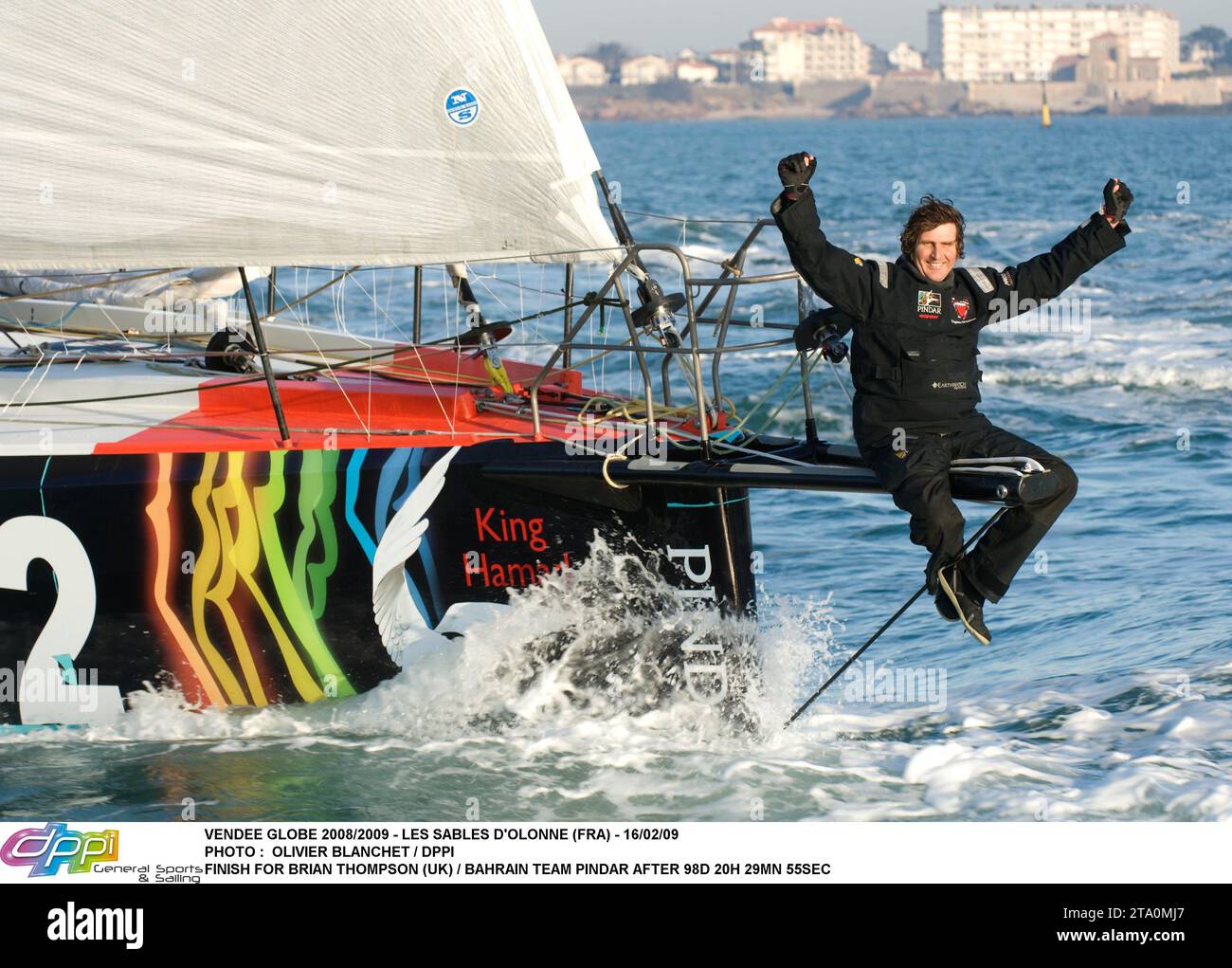VENDEE GLOBE 2008/2009 - LES SABLES D'OLONNE (FRA) - 16/02/09 PHOTO ...