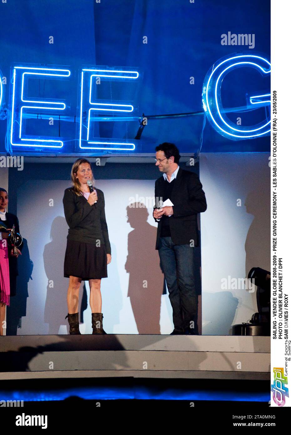 SAILING - VENDEE GLOBE 2008-2009 - PRIZE GIVING CEREMONY - LES SABLES D ...