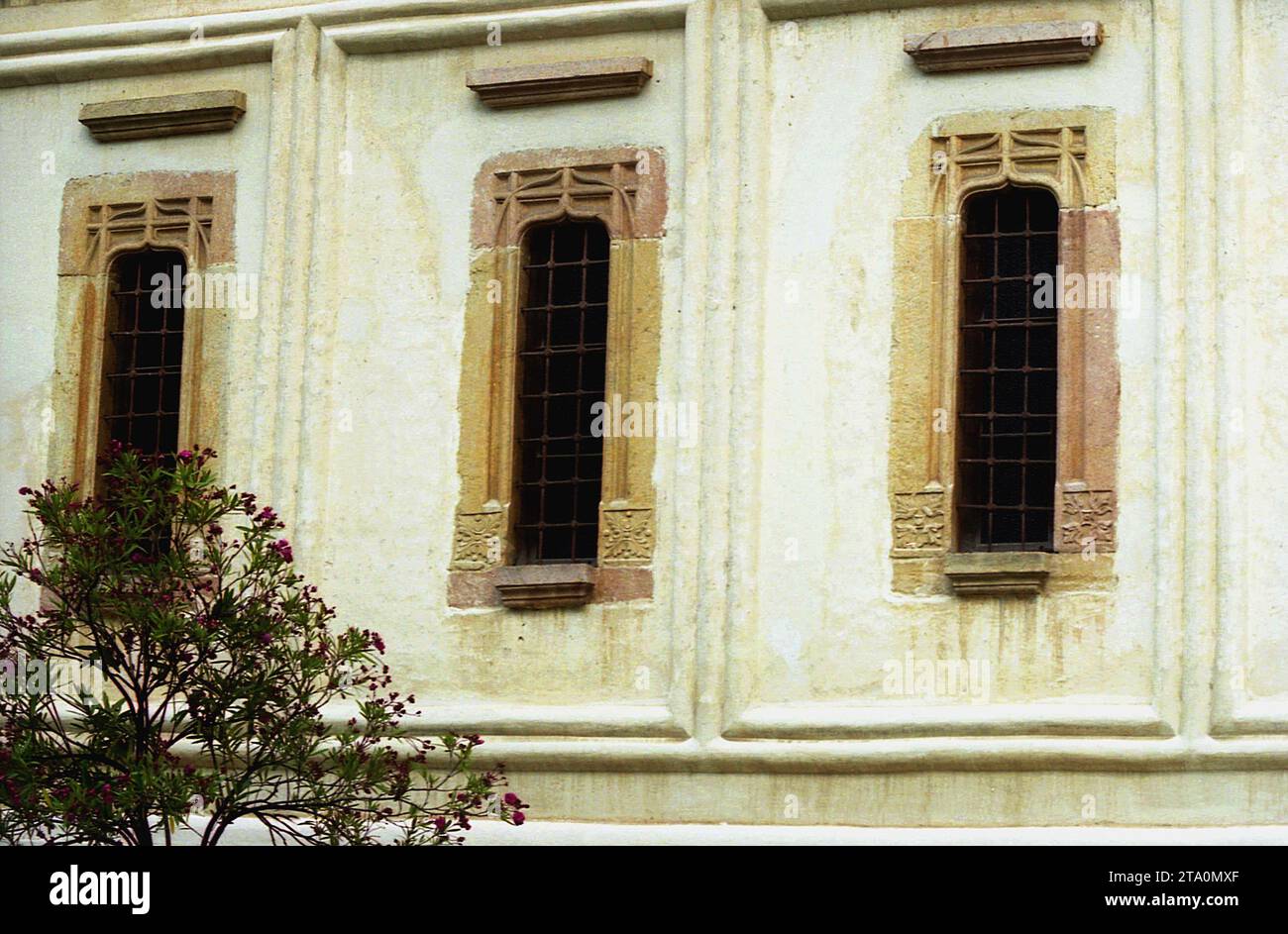 Valcea County, Romania, 2000. Windows of Saints Constantine and Helena ...