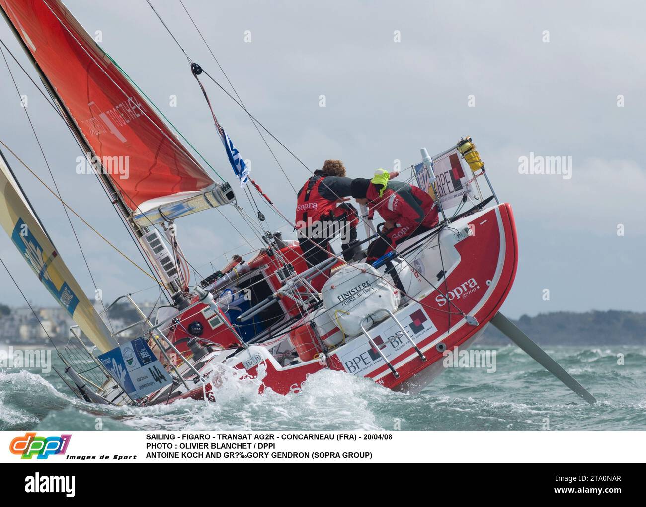SAILING - FIGARO - TRANSAT AG2R - CONCARNEAU (FRA) - 20/04/08 PHOTO ...