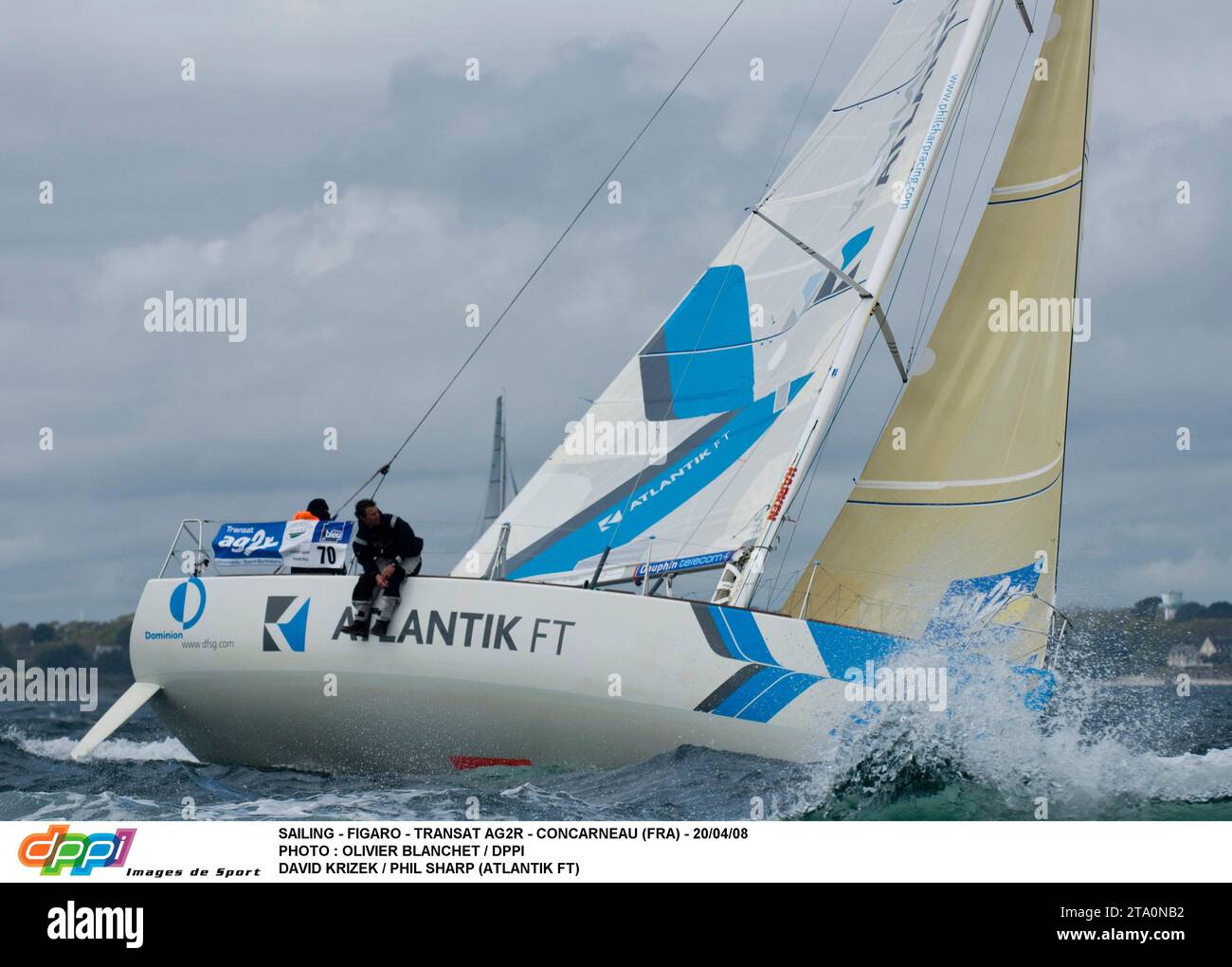 SAILING - FIGARO - TRANSAT AG2R - CONCARNEAU (FRA) - 20/04/08 PHOTO ...