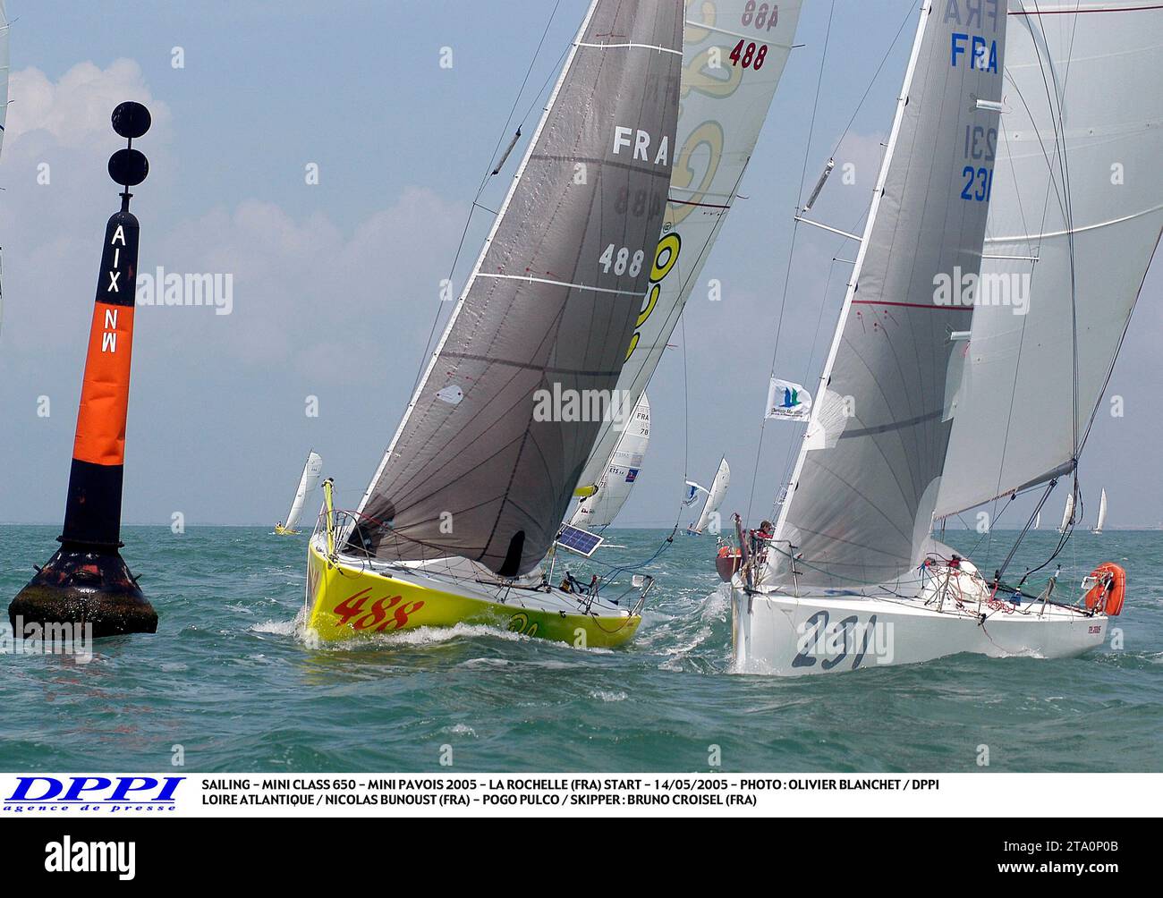 SAILING - MINI CLASS 650 - MINI PAVOIS 2005 - LA ROCHELLE (FRA) START ...