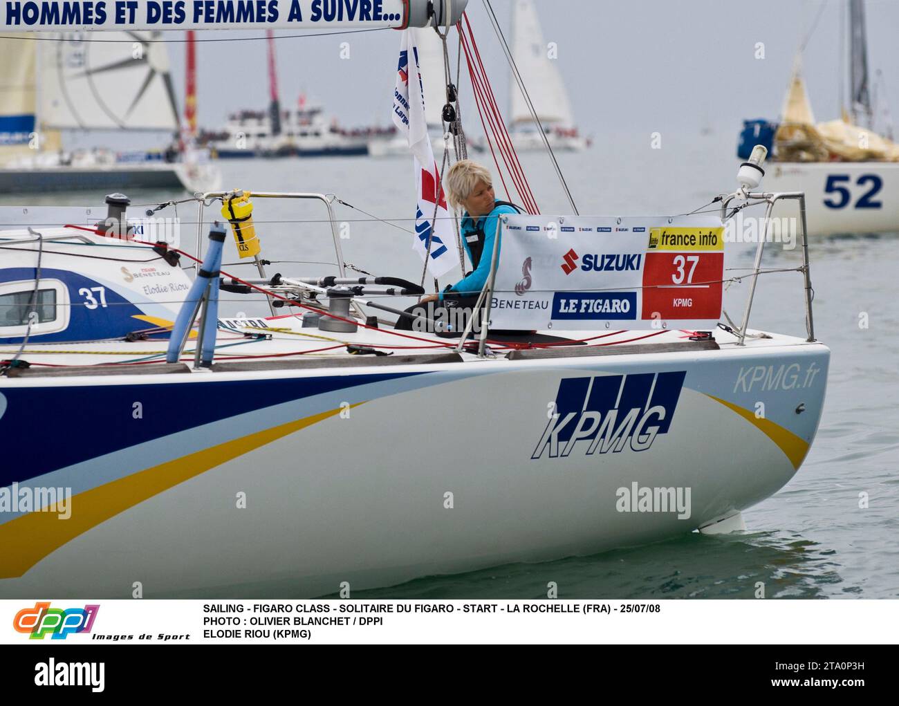 SAILING - FIGARO CLASS - SOLITAIRE DU FIGARO - START - LA ROCHELLE (FRA ...
